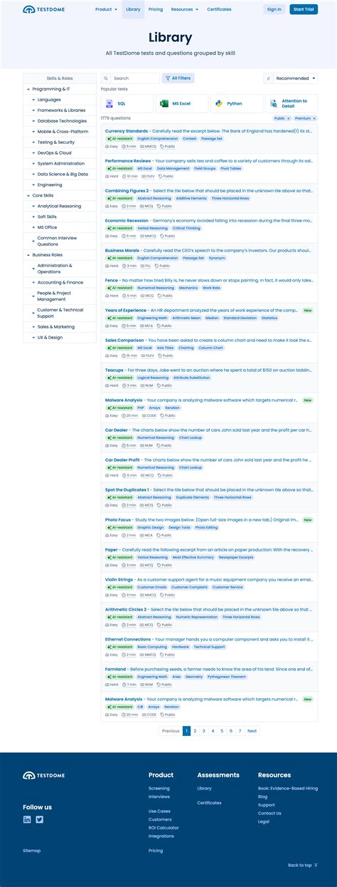 Testdome Smartrecruiters