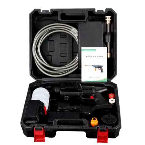 Fsq 5 자동차 세탁기 물 스프레이 건 세차 무선 리튬 배터리 휴대용 고압 자동차 세탁기 Buy 자동차 세탁기 고압자동차