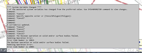 modeling operation error 18015 18003 18030 18028 autodesk community