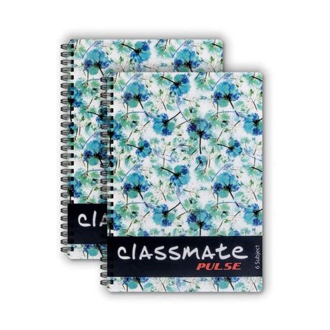 Classmate Pulse 6 Subject Notebook At ₹ 145 Pack Classmate Notebooks In Ongole Id 26072252991