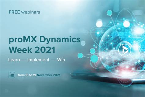 Save The Date Promx Dynamics Week 2021 Takes Place For The Second Time Promx