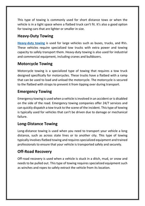 PPT Understanding The Different Types Of Towing Services PowerPoint Presentation ID 12144555