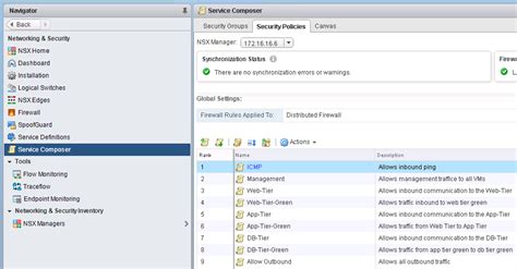 Getting Started With Vmware Nsx Distributed Firewall Thephuck