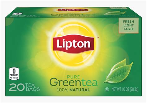 File Img Lipton Green Tea Tea Bags HD Png Download Kindpng