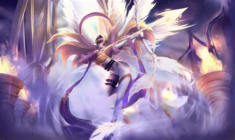 Angewomon Fanart By Dia Art On Deviantart