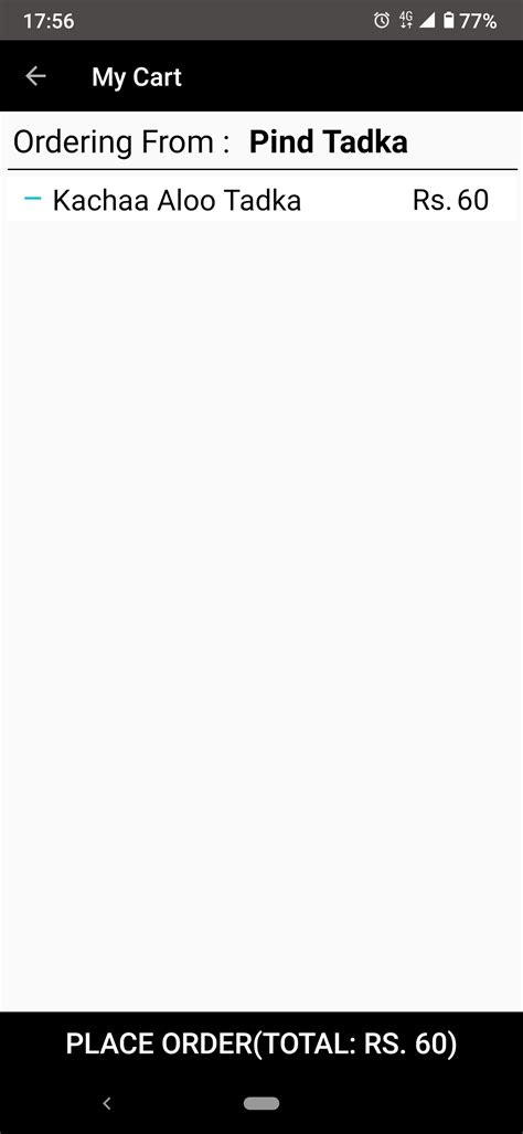 GitHub Harshub Food Ordering App