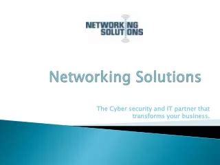 PPT - Modern Networking Solutions Unifinerds.com PowerPoint ...