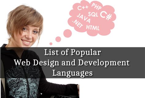 List Of Popular Web Design And Development Languages Hubpages