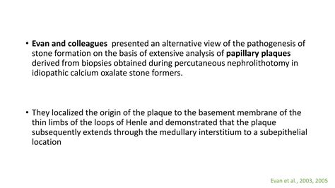 Urolithiasis Epidemology And Pathogenesis Pptx Medical Health