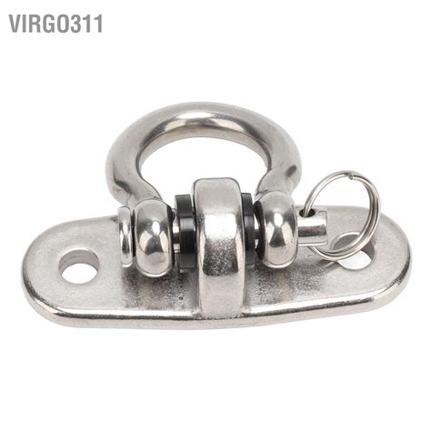 Virgo311 Swing Hook ชุด 360 องศาหมุน Heavy Duty 304 สแตนเลสสตีลเปลญวน