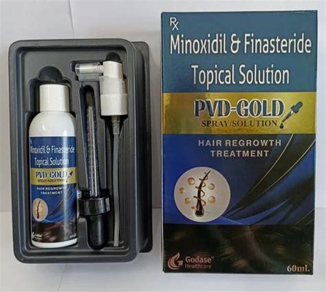 Minoxidil Finasteride Solution For External Use 5 Wv At ₹ 599piece