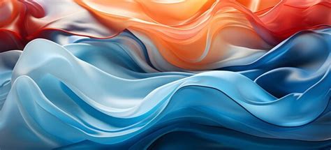 Premium Ai Image Beautiful Colors Of Colorful Fabrics Drooping