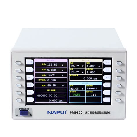Led Power Driver Input And Output Characteristics Testing Equipment Ha