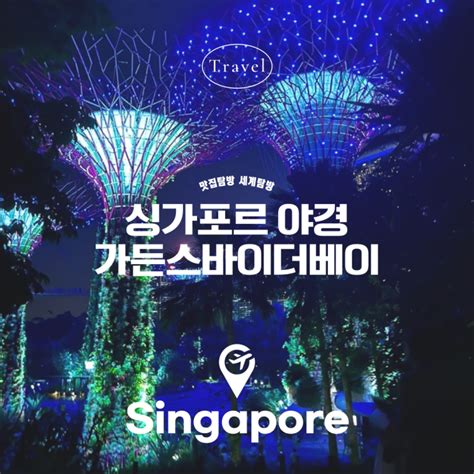 싱가포르 가든스바이더베이 야경 슈퍼트리쇼 가는법 입장권 시간 네이버 블로그
