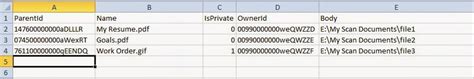 swdc world how to import attachments using apex data loader