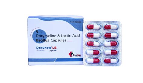 Doxycycline Lactic Acid Bacillus Capsules Manufacturer Supplier And