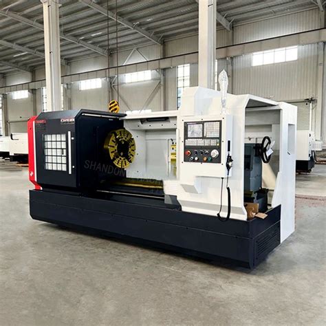 Fan Chen Qk CNC Pipe Thread Lathe Double Chuck Large Bore Heavy Duty Machine Tool Machine