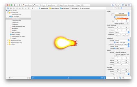 Ios Particle System Is Seen As Black From Certain Angles Stack Overflow