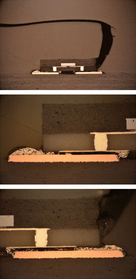 Cross‐section Of Solder Joints For The Sample Produced In Variant V1