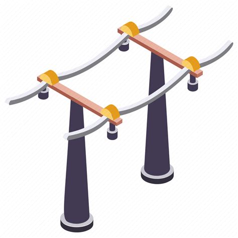 Electric Power Grid Station Power Plant Power Poles Power Station Icon Download On Iconfinder
