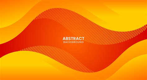 Wavy Gradient Orange Yellow Background 14850367 Vector Art At Vecteezy