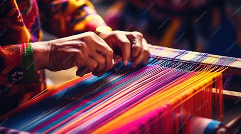 Premium Photo Traditional Indian Textiles How Artisans Preserve Their