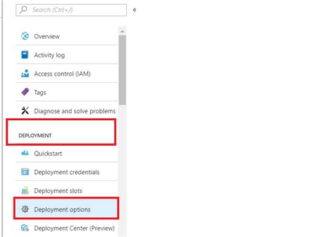 Nodejs Azure Deployment Option With Angular 5 Application Not
