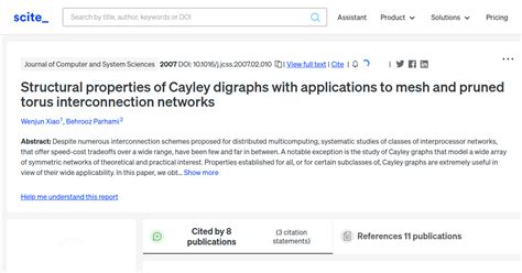Structural Properties Of Cayley Digraphs With Applications To Mesh And