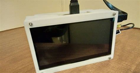Amazon 7 Display Case Raspberry Pi By Chipbark0 Download Free Stl