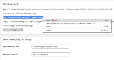 how to add a paypal button to wordpress qode interactive