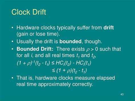 Ppt Clock Synchronization Powerpoint Presentation Free Download Id