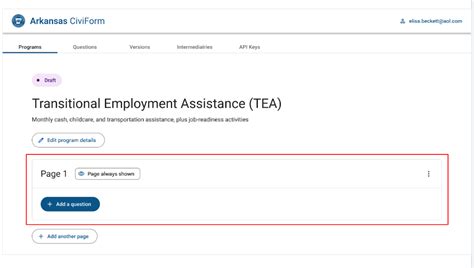 Implement The Program Edit View V2 · Issue 3419 · Civiformciviform · Github