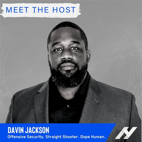 davin jackson on linkedin 🙏🏿 thank you to the hacker valley media team