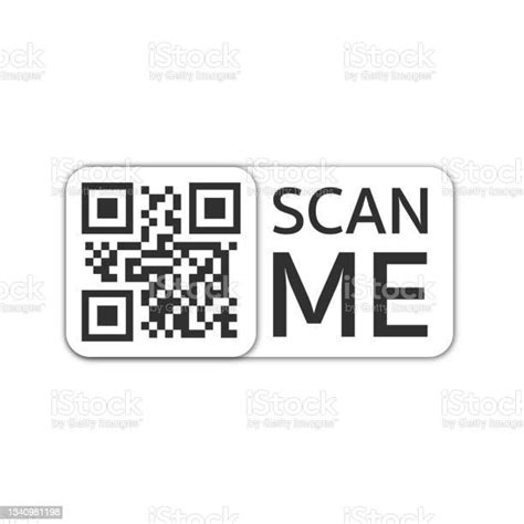 스마트 폰에 대한 Qr 코드 비문은 스마트 폰 아이콘으로 나를 스캔합니다 지불을 위한 Qr 코드입니다 벡터 일러스트레이션 0명에 대한 스톡 벡터 아트 및 기타 이미지