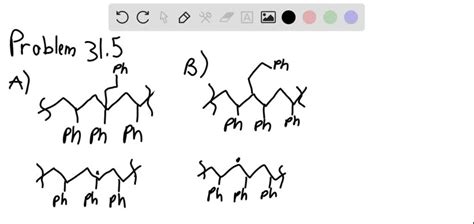 Solved 4 The Following Reaction Scheme Shows The Radical Polymerization Of Styrene To Make