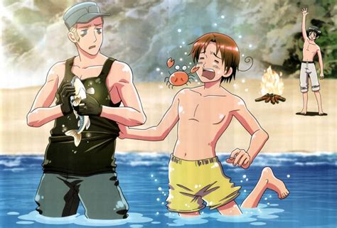 Axis Powers The Beach Hetalia Photo 26549391 Fanpop