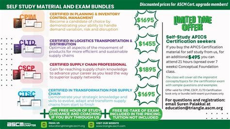 Ascm Triangle Chapter On Linkedin Ascmtriangle Cpim Cscp Cltd Ctsc Separateyourself