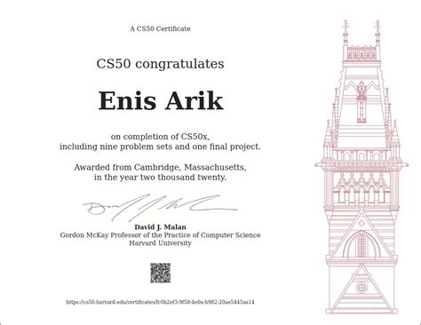 Enis Arik On Linkedin Cs50 Computerscience Programming