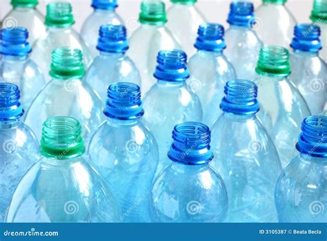 Empty Water Bottles Stock Image Image Of Open Pure Refresh 3105387