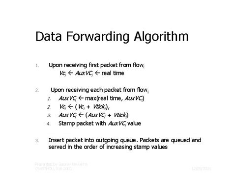 Virtual Clock A New Traffic Control Algorithm For