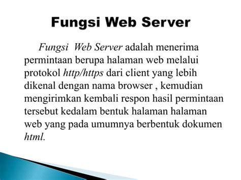 Konfigurasi Dns Dan Web Server Ppt