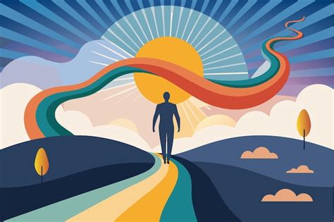 Single Stylized Figure With Semi Transparent A Premium AI Generated Vector