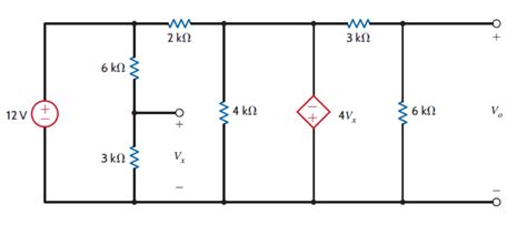 Solved Find V0 Using The Nodal Analysis Please Chegg Com