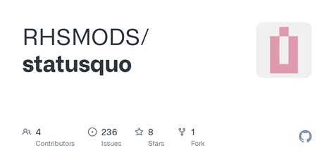 Github Rhsmodsstatusquo