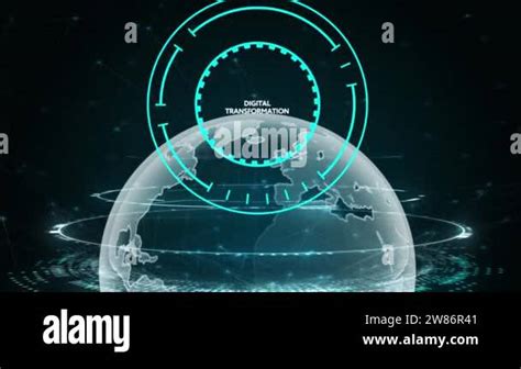 Concept Of Digitization Of Business Processes And Modern Technology Digital Transformation