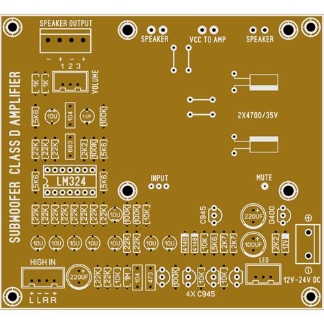 Jual Pcb Psw Class D Tpa 3116d2 Shopee Indonesia