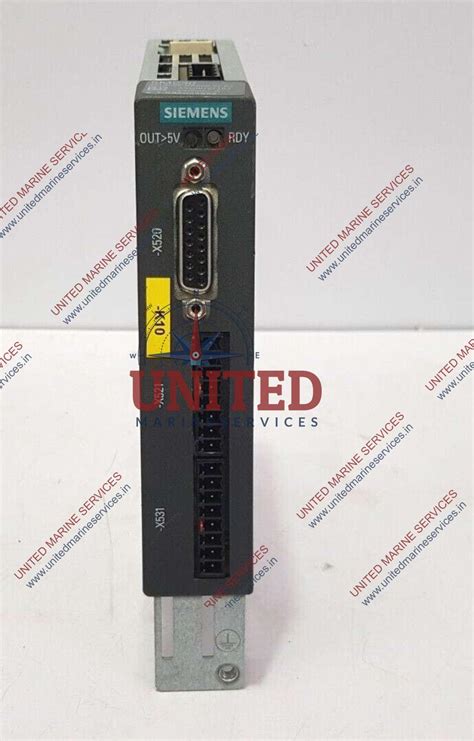 Siemens Sinamics Sensor Module Smc30 6sl3055 0aa00 5ca2 United Marine