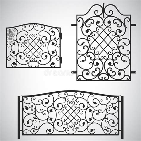 The Forged Products Stock Vector Illustration Of House 36461811