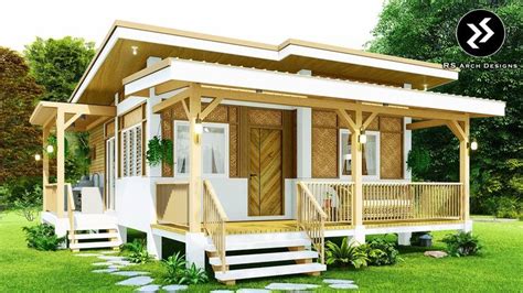 Modern Bahay Kubo Half Amakan Half Concrete Native House Design With