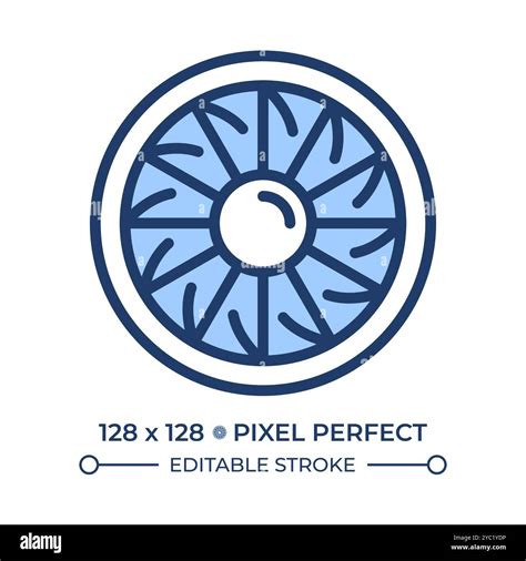 Aircraft Engine Turbine Rgb Color Icon Stock Vector Image And Art Alamy